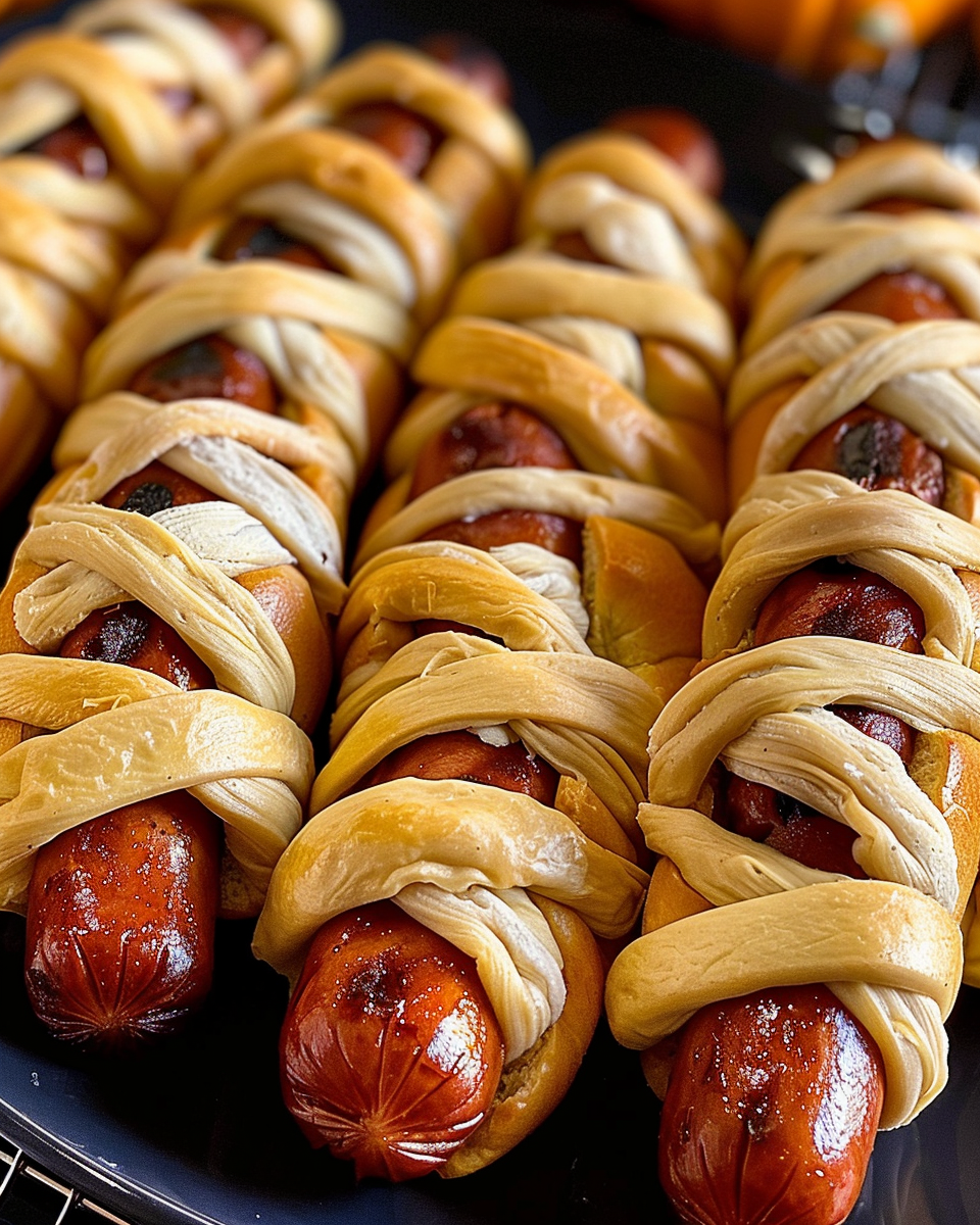 Spooky Mummy Hot Dogs Recipe for Halloween Fun