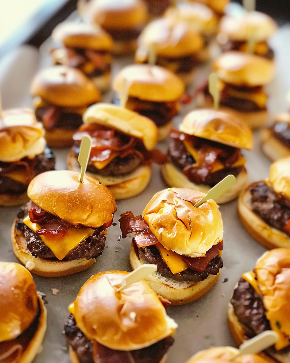 Delicious Mini Cheeseburgers for Your 4th of July Celebration