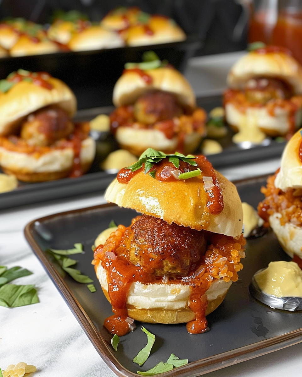 Meatball Monster Sliders – Easy Recipe for Delicious Party Sliders