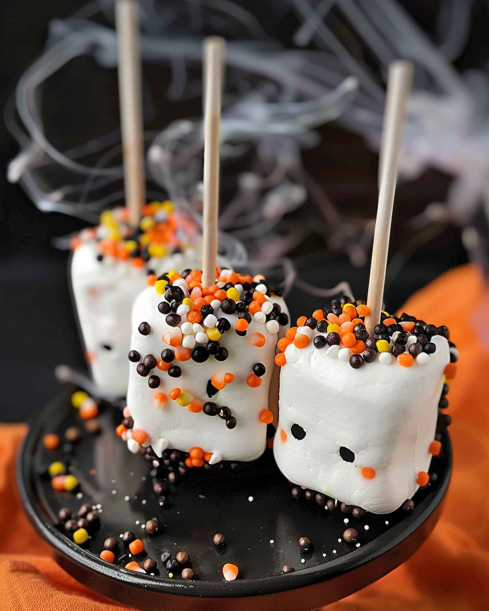 Easy Halloween Marshmallow Pops: Fun Treats for Everyone