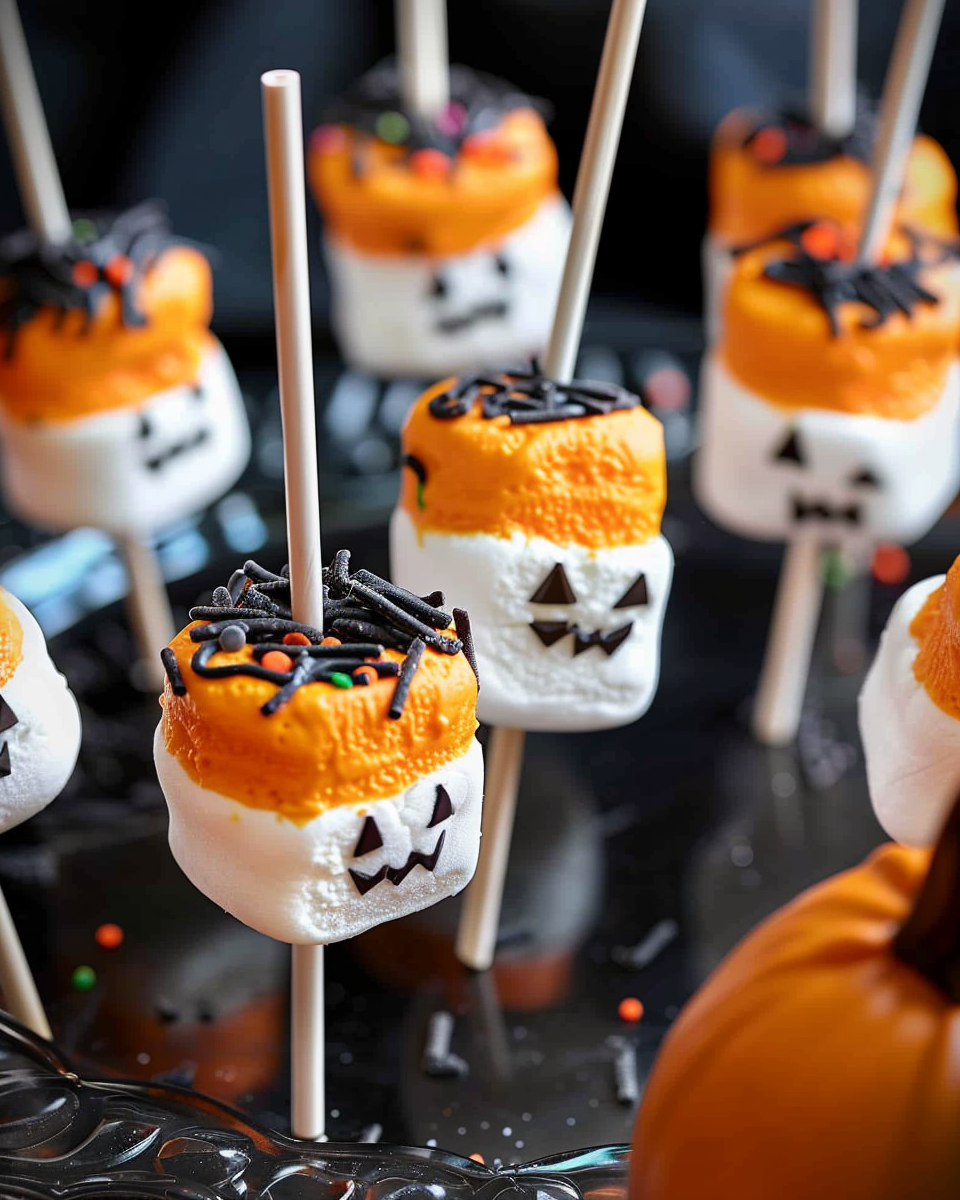 Easy Halloween Marshmallow Pops: Fun Treats for Everyone