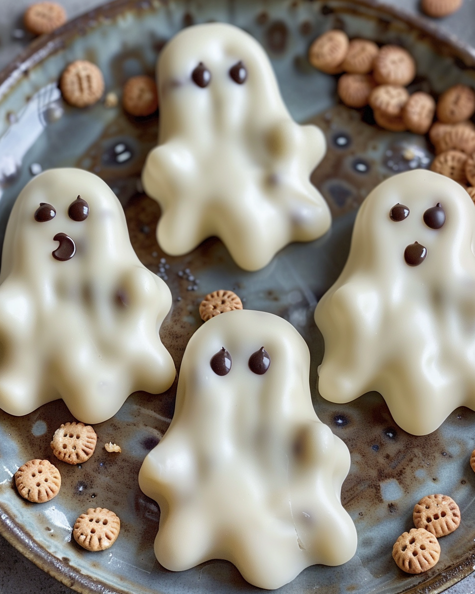 Delicious Nutter Butter Ghosts: No-Bake Halloween Treats