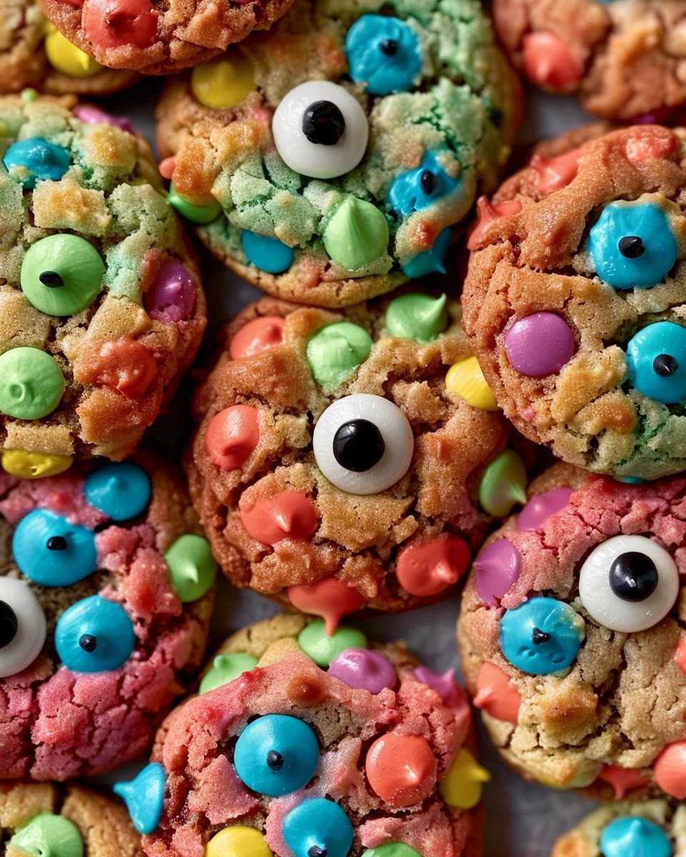 Irresistible Ooey Gooey Monster Cookies - Easy and Delicious