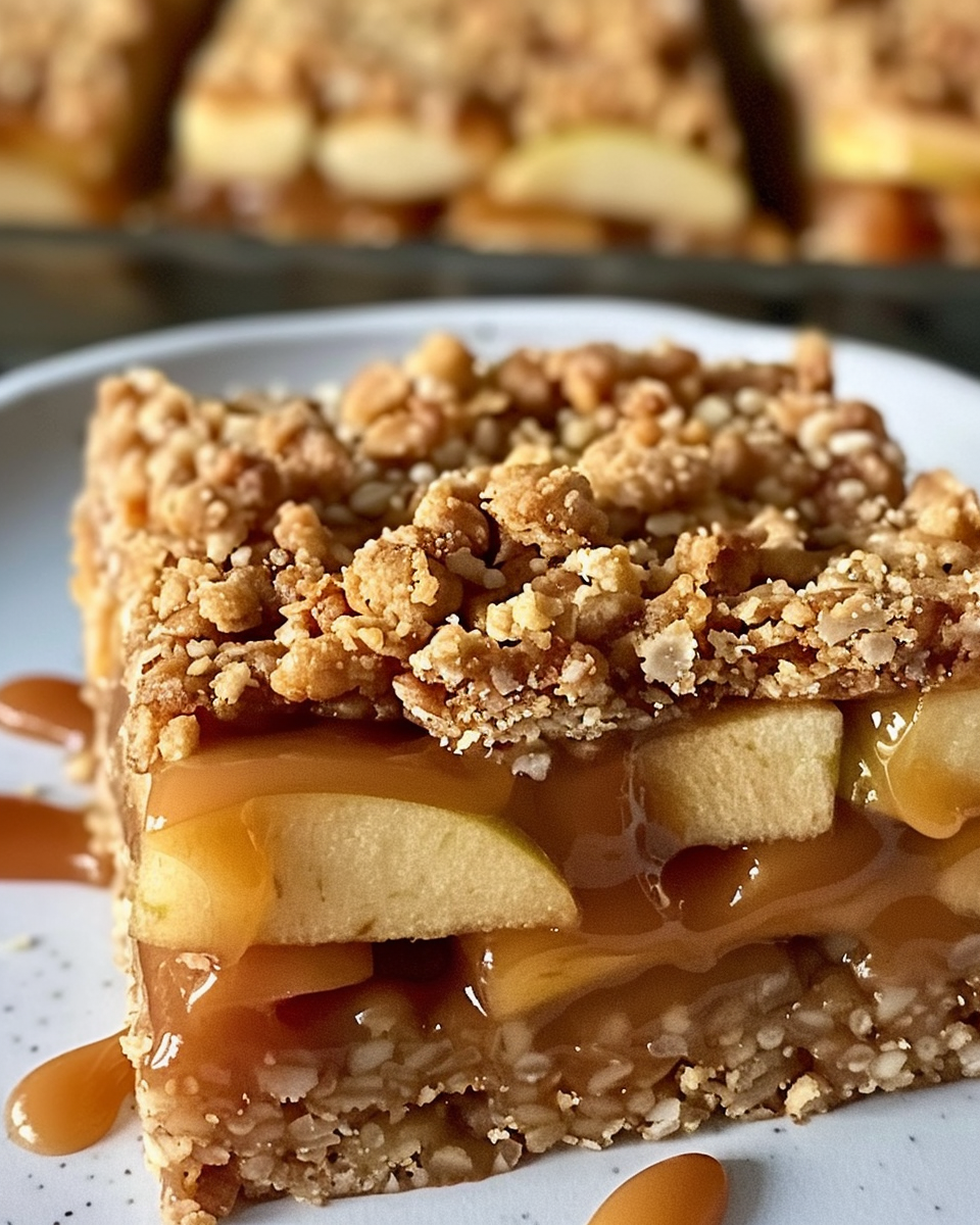 Caramel Apple Bars – Delicious, Easy Dessert Recipe
