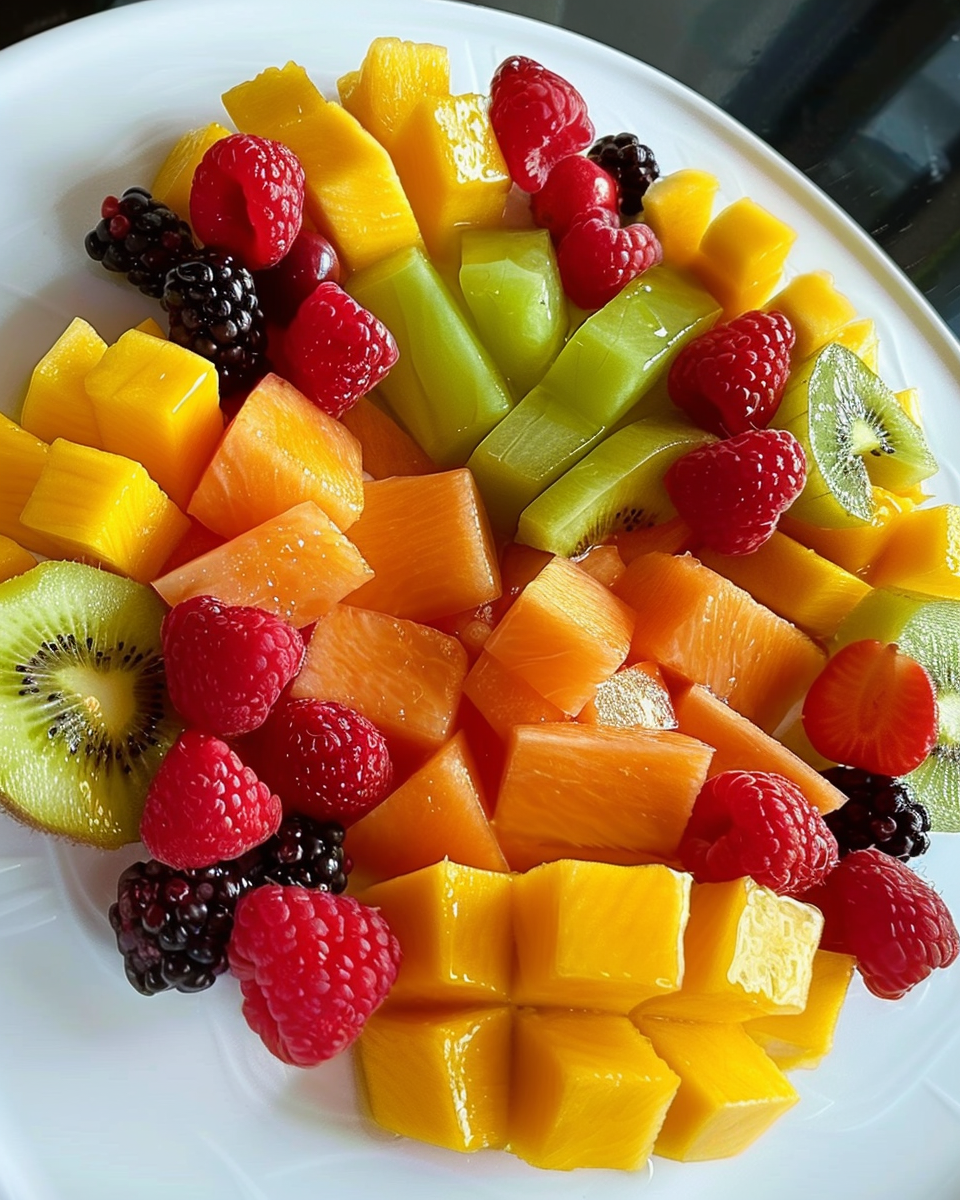 Tropical Fruit Platter | How to Make a Stunning Tropical Fruit