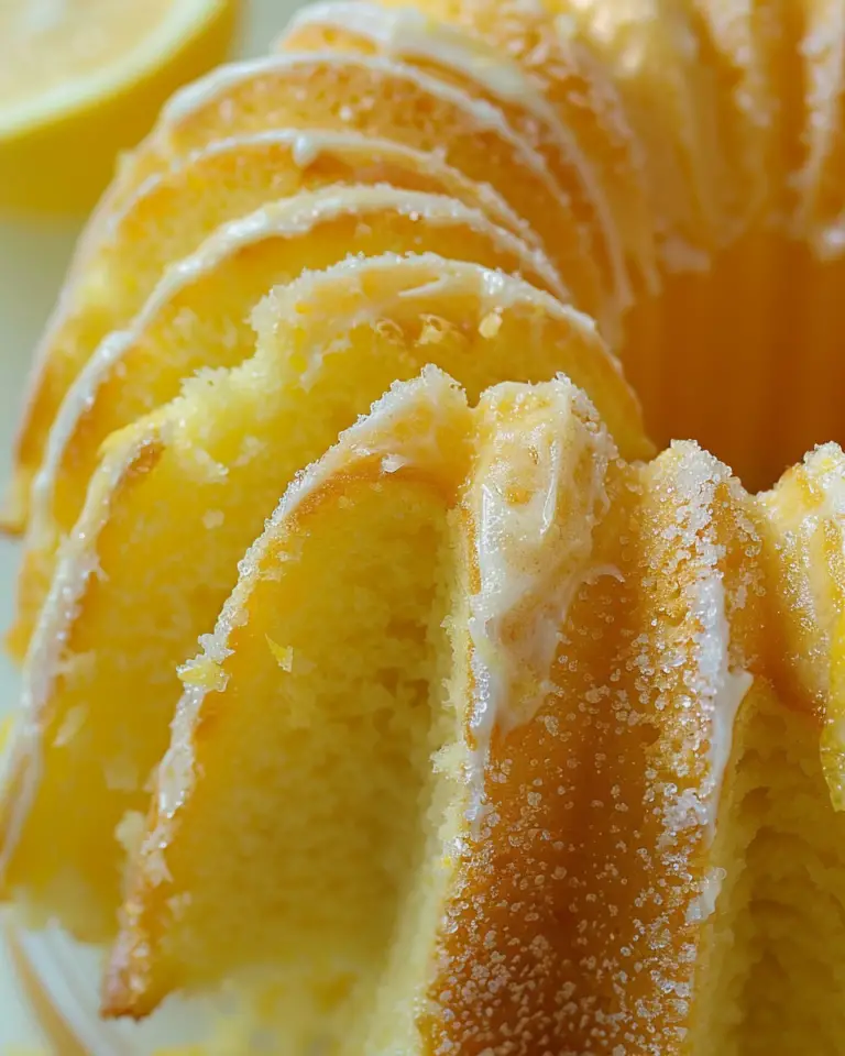 Delicious Italian Lemon Pound Cake Recipe - Easy & Moist