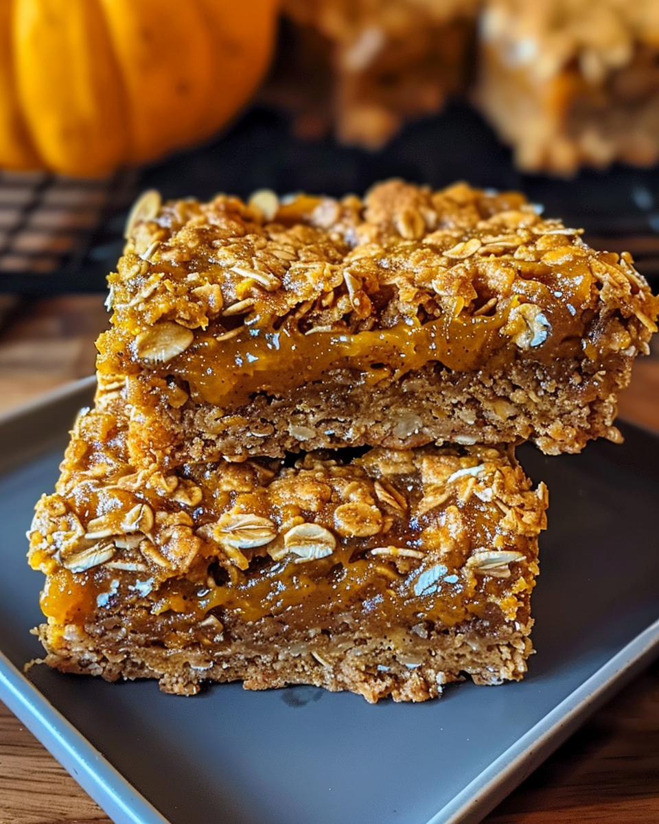 Pumpkin Oatmeal Bars: Easy, Healthy & Perfect for Fall