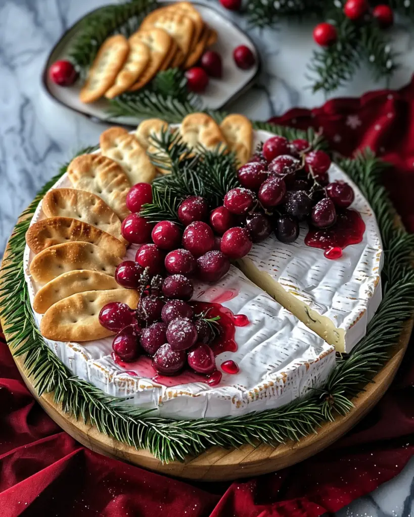 "How to Make the Perfect Christmas Brie Cheese Platter"