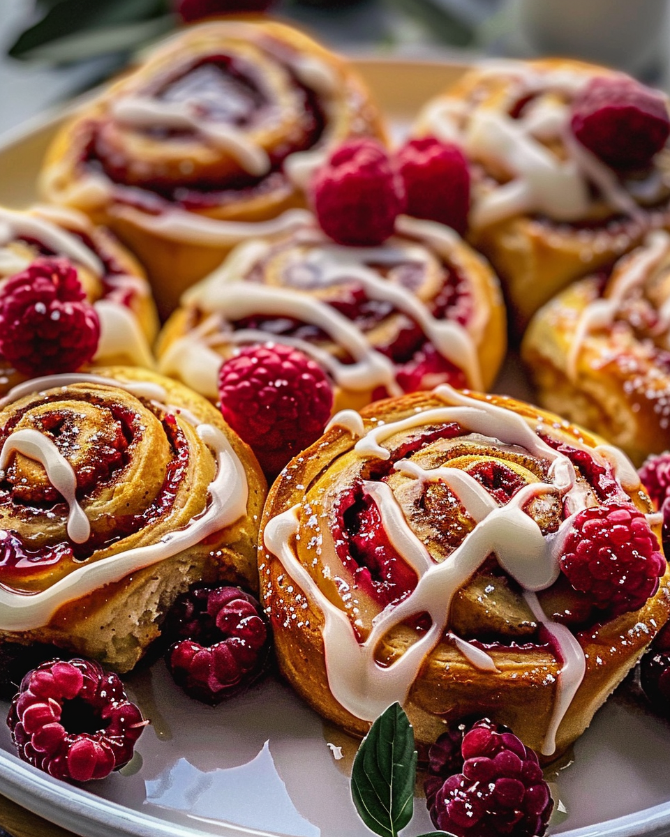 Raspberry Cinnamon Rolls Recipe: A Fruity Twist on a Classic