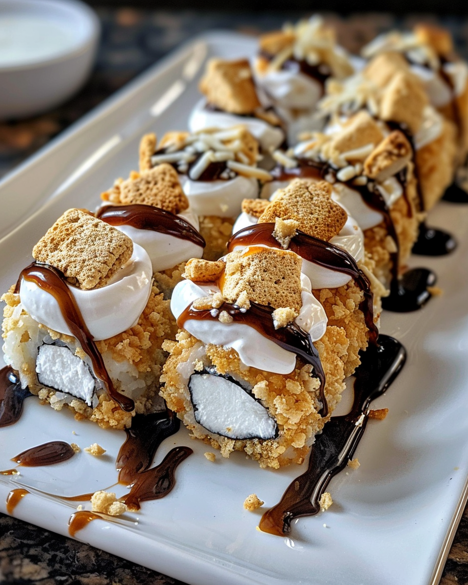 S’mores Sushi Recipe: Fun, Easy, and Delicious