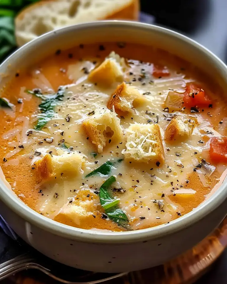 Delicious Creamy Parmesan Tuscano Soup Recipe