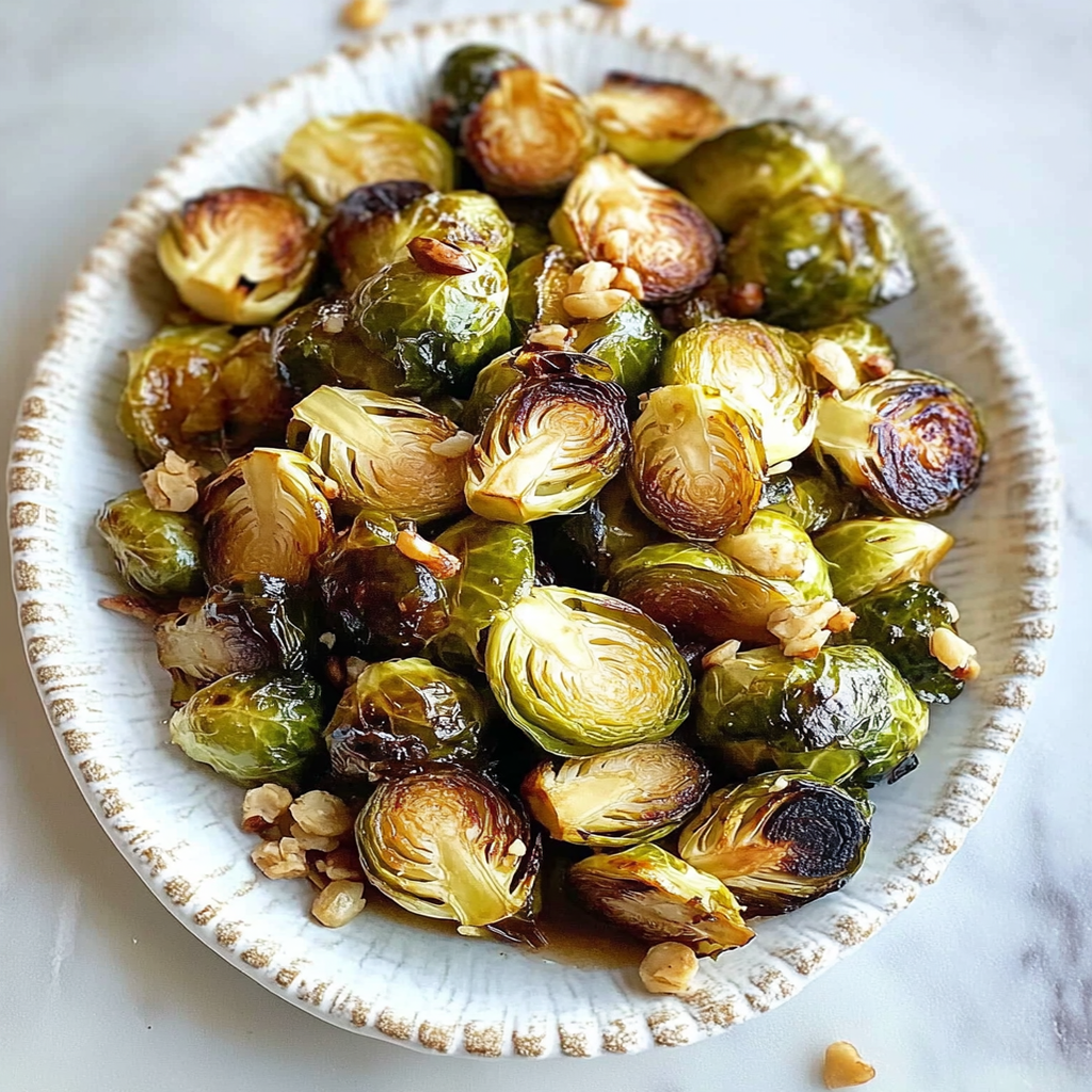 Apple Cider Brussels Sprouts