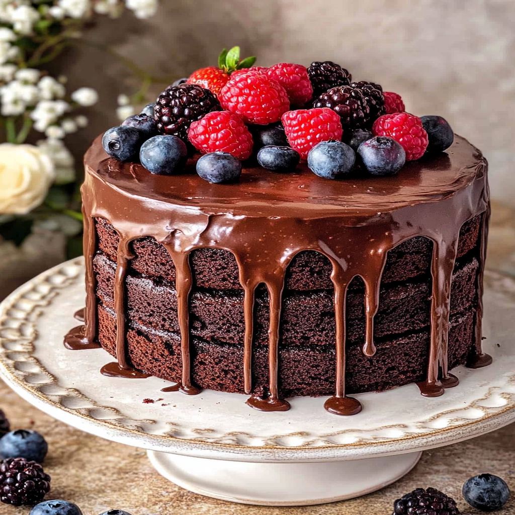 Chocolate Berry Cake