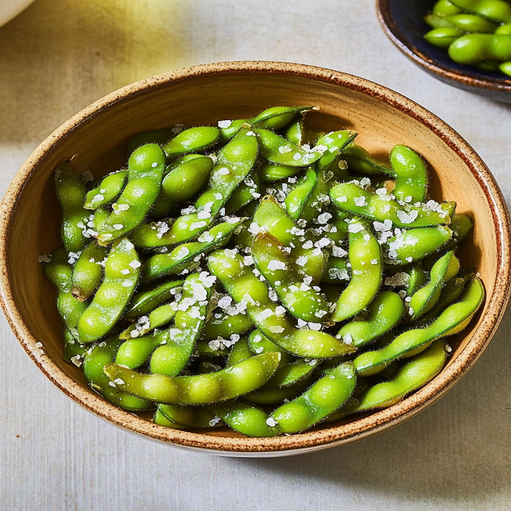 Edamame with Sea Salt