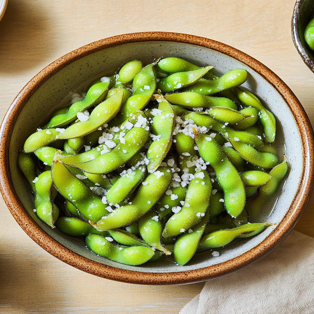 Edamame with Sea Salt