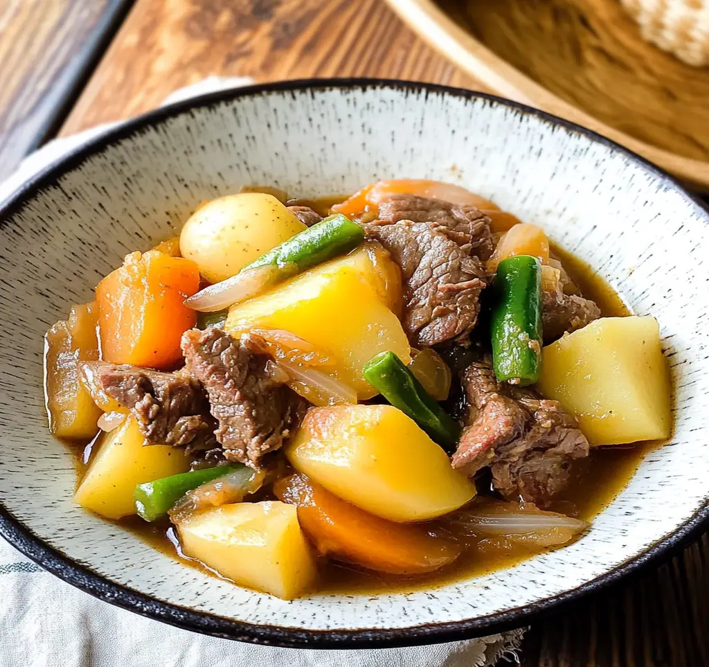 Nikujaga (Beef and Potato Stew)