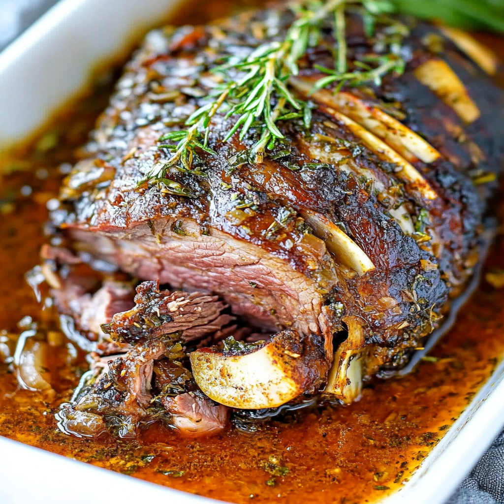 Slow Cooked Lamb Shoulder