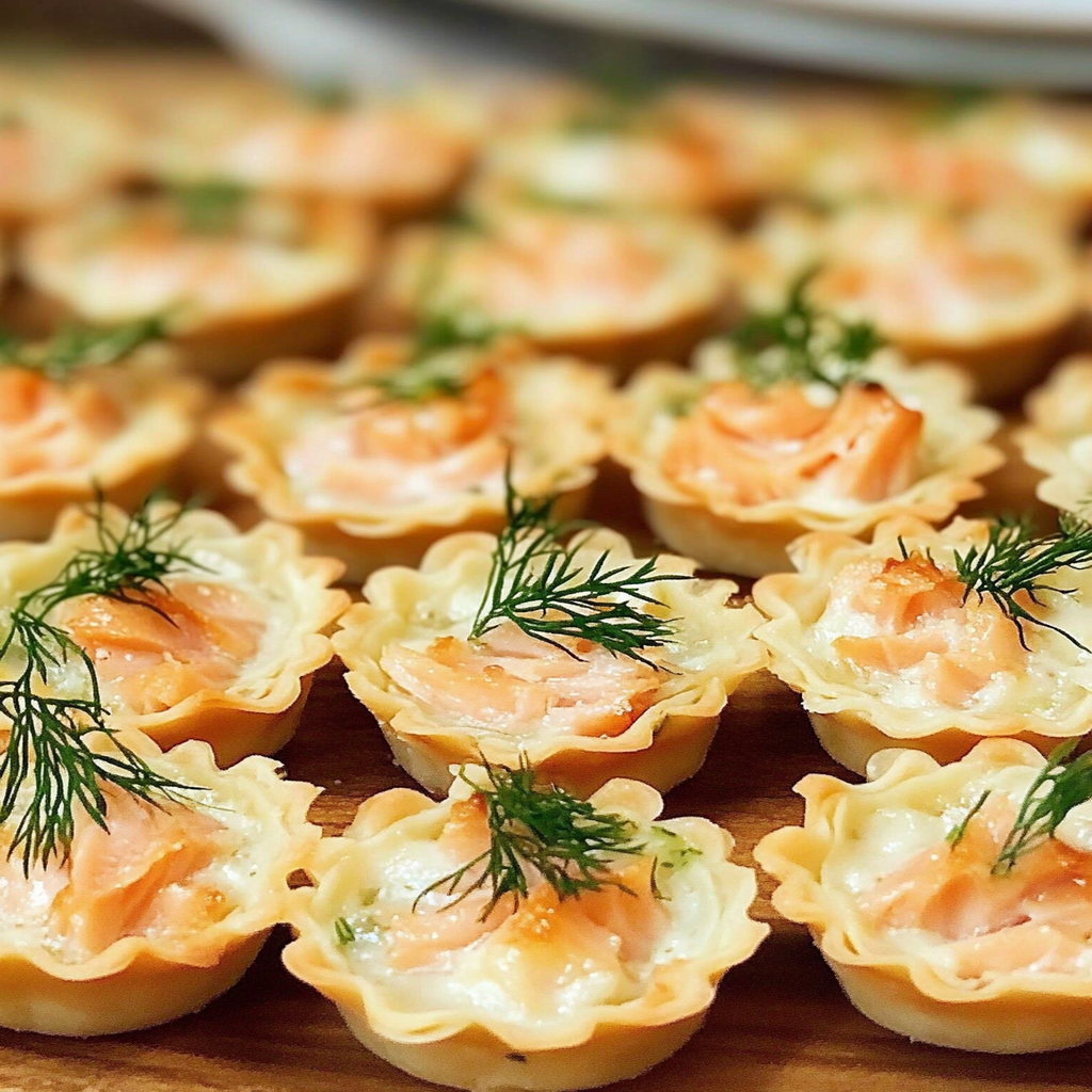 Smoked Salmon Mini Tarts