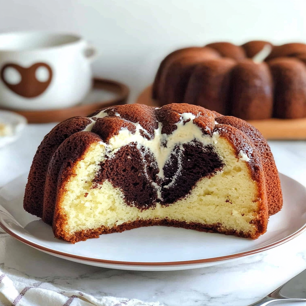 Marble Yogurt Bundt Cake