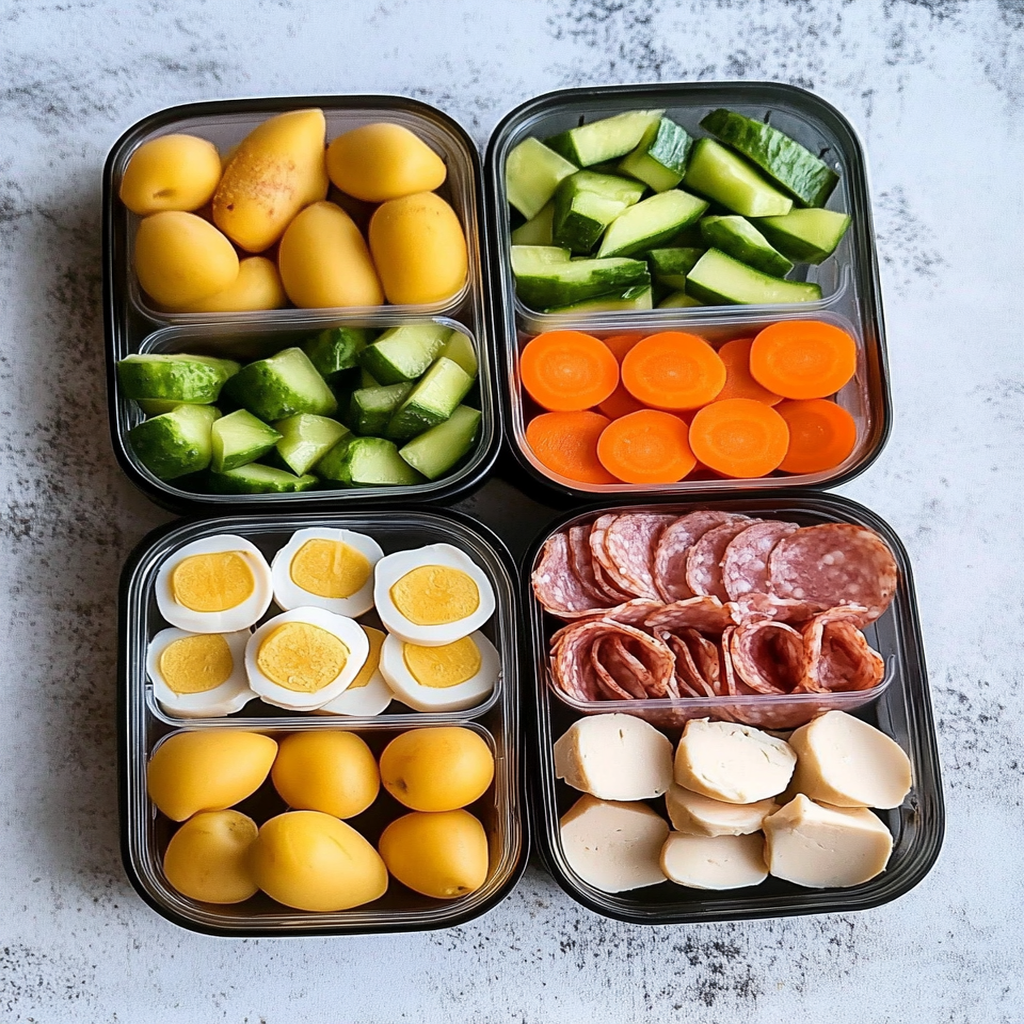 Protein Snack Pack Lunch Meal Prep