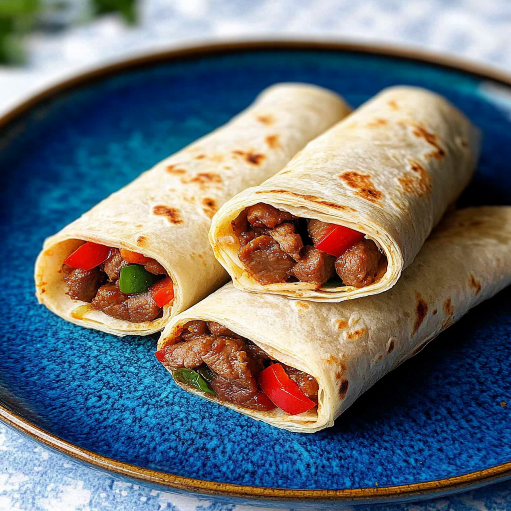 Tantuni (Spicy Stir Fried Meat Wrap)