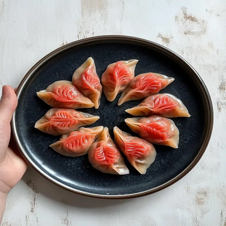 Valentine's Chinese-Style Heart-Shaped Dumplings