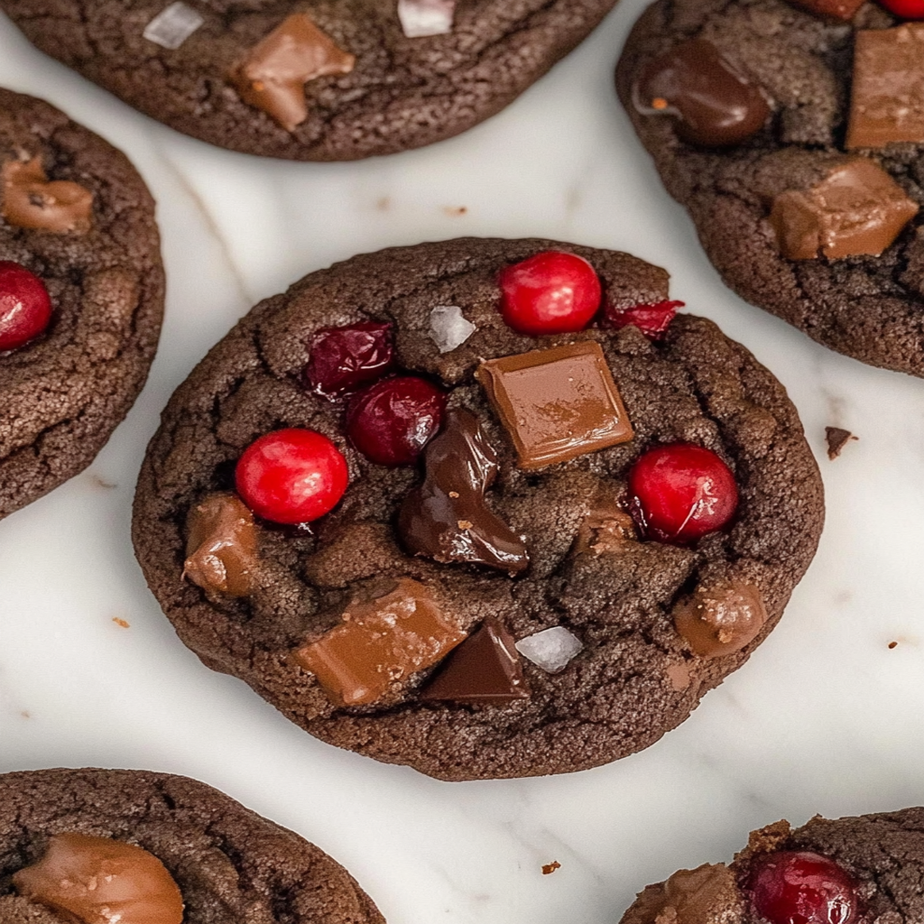 Chocolate Cherry Cookies
