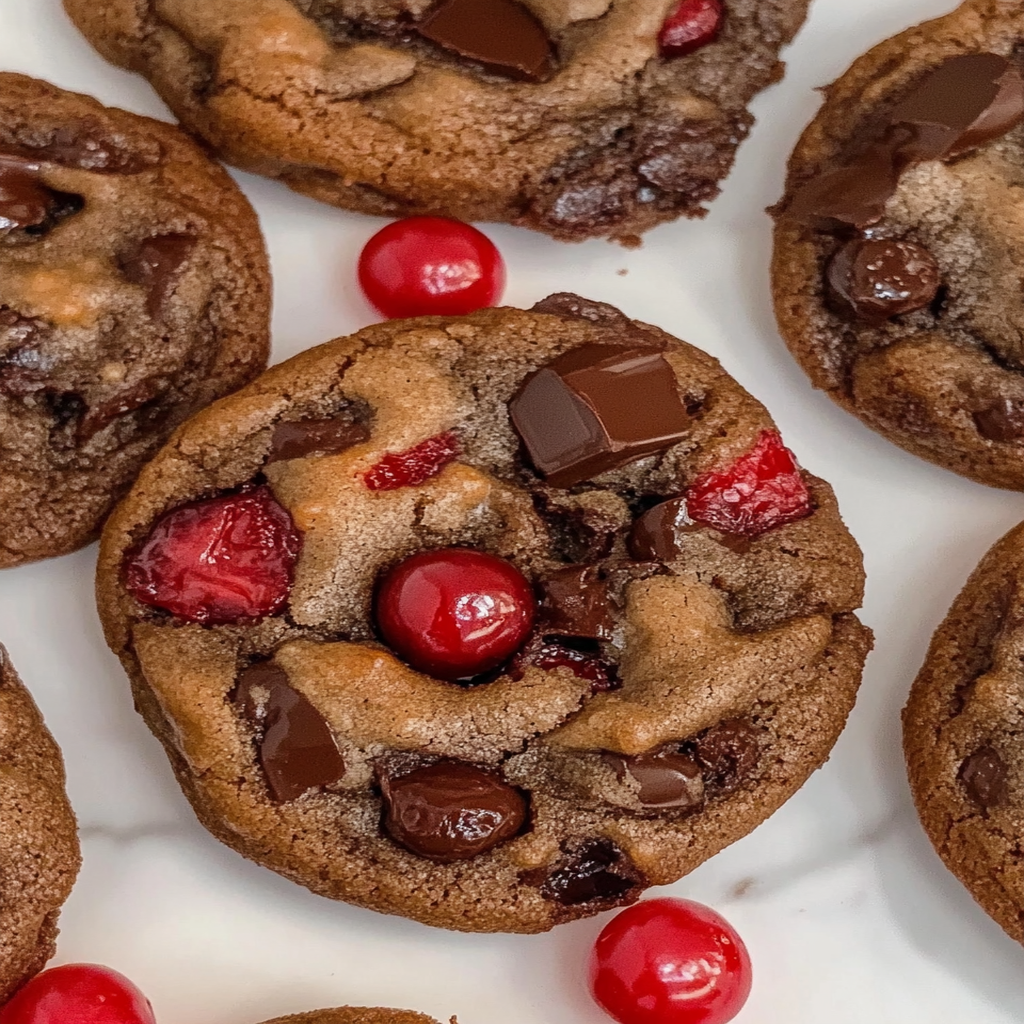 Chocolate Cherry Cookies