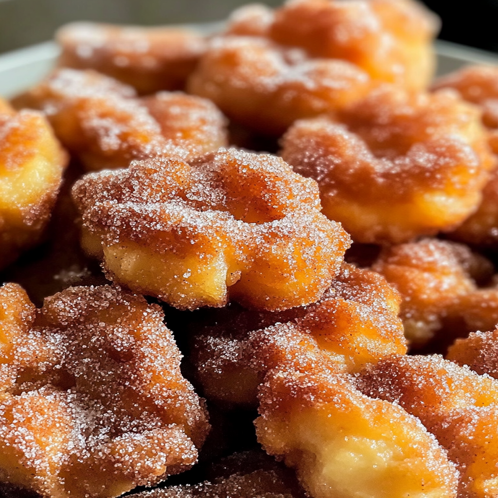 Cinnamon Sugar Apple Fritters