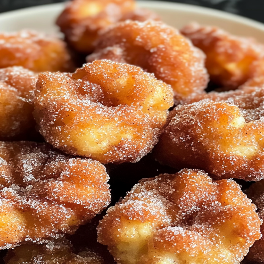 Cinnamon Sugar Apple Fritters