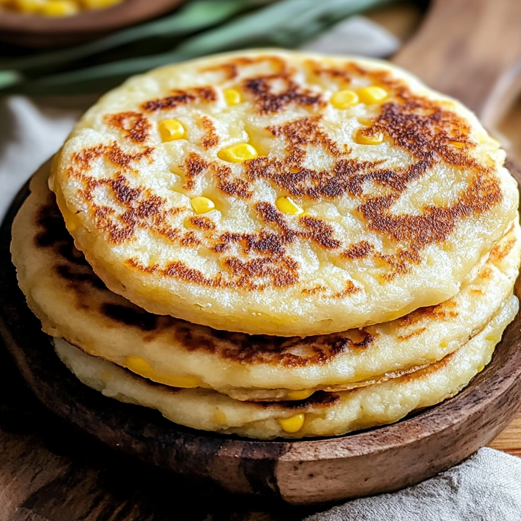 Melt-in-Your-Mouth Venezuelan Sweet Corn Cachapas Delight