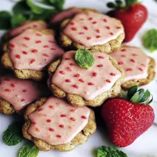 Strawberry & Mint Dog Biscuits